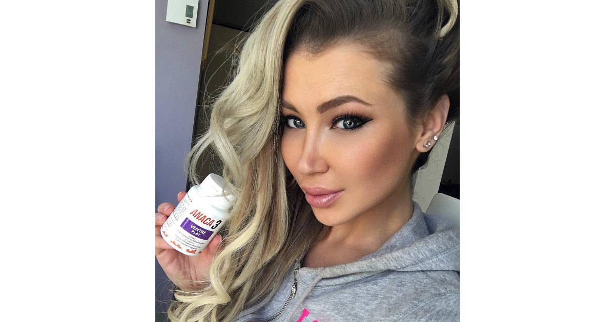 Andréane Chamberland des Anges 8 fait la promotion d'un produit ...