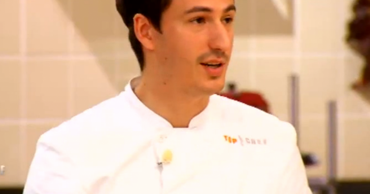 Jérémie - Top Chef 2017 sur M6, le 5 avril 2017. - Purepeople