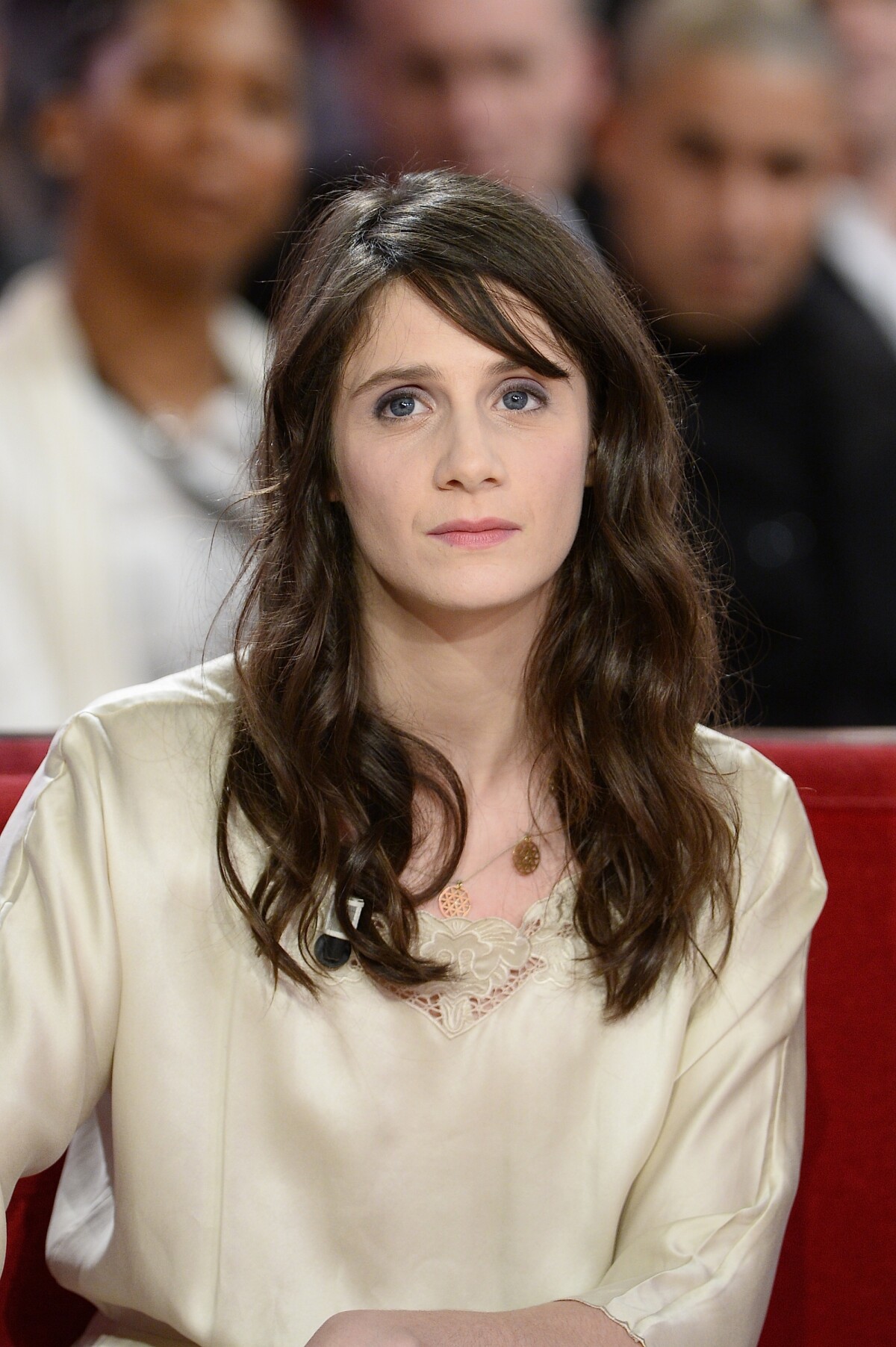 Photo : Judith Chemla - Enregistrement de l'émission "Vivement Dimanche ...