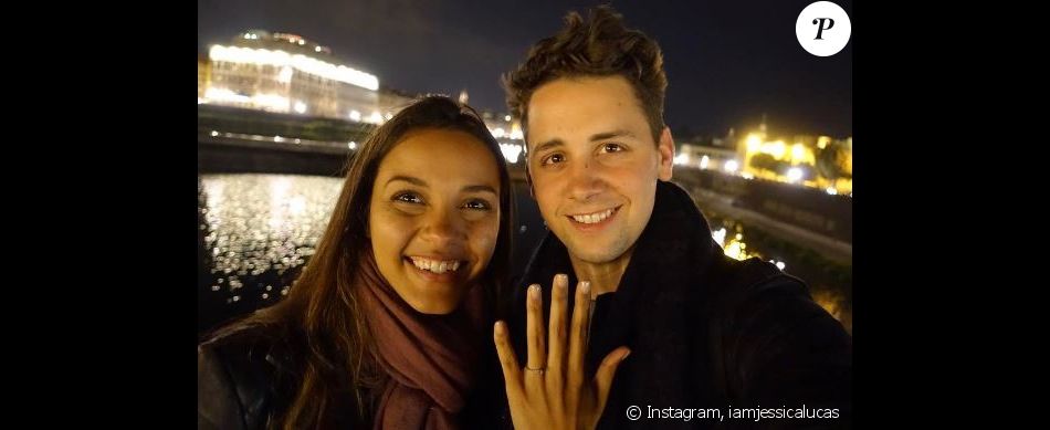 Jessica Lucas annonce ses fiançailles avec Alex Jermasek, à Venise, sur ...