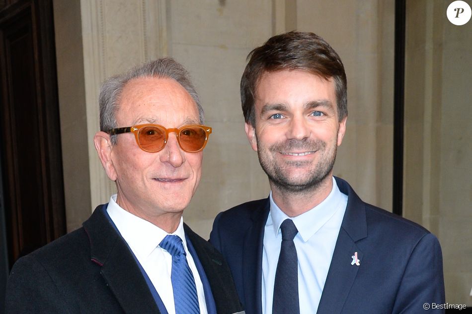 Bertrand Delanoë et Bruno Julliard au Vernissage de l'exposition Dalida ...