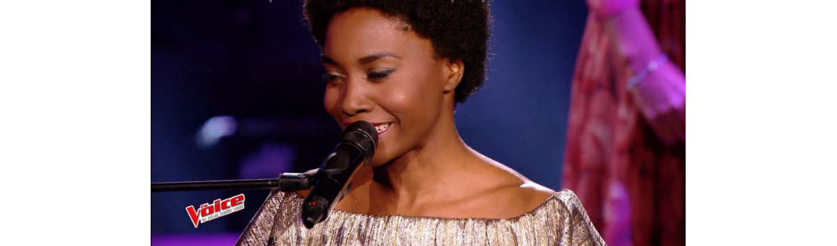 Photo : Ann-Shirley dans "The Voice 6" le 13 mai 2017 sur TF1. - Purepeople