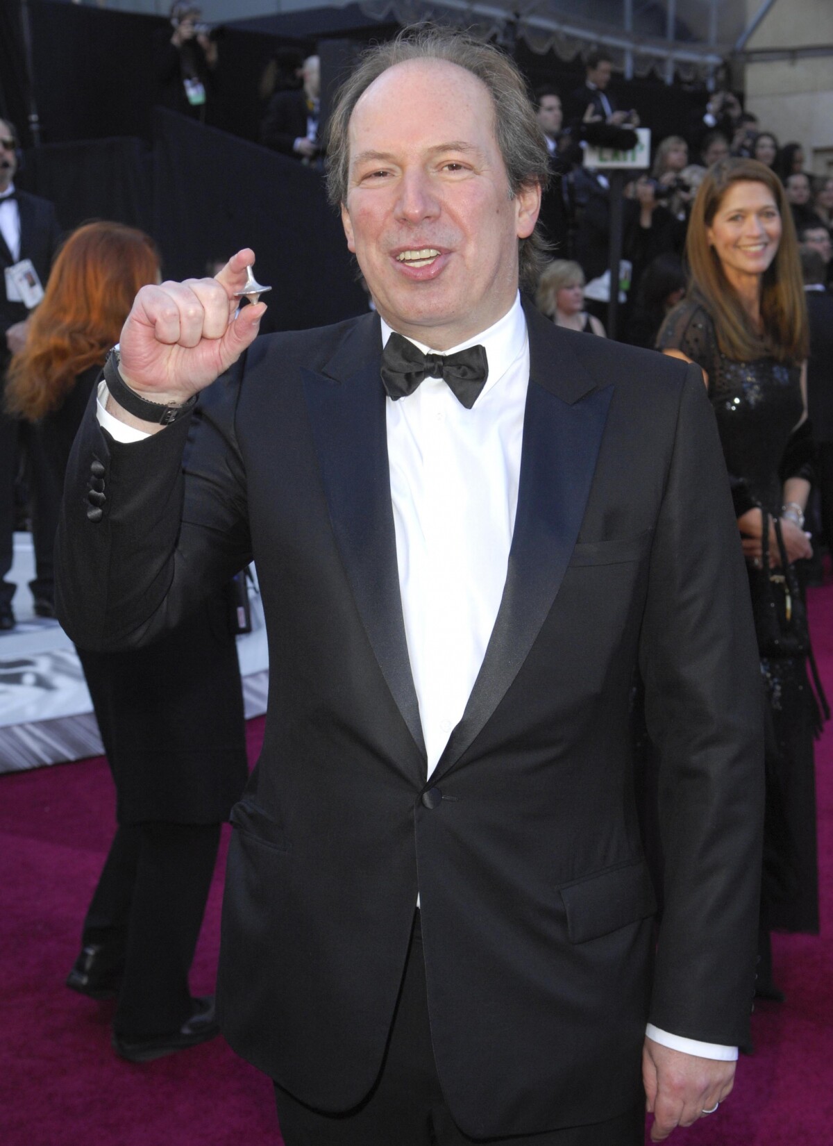 Photo : Hans Zimmer aux Oscars 2011. - Purepeople
