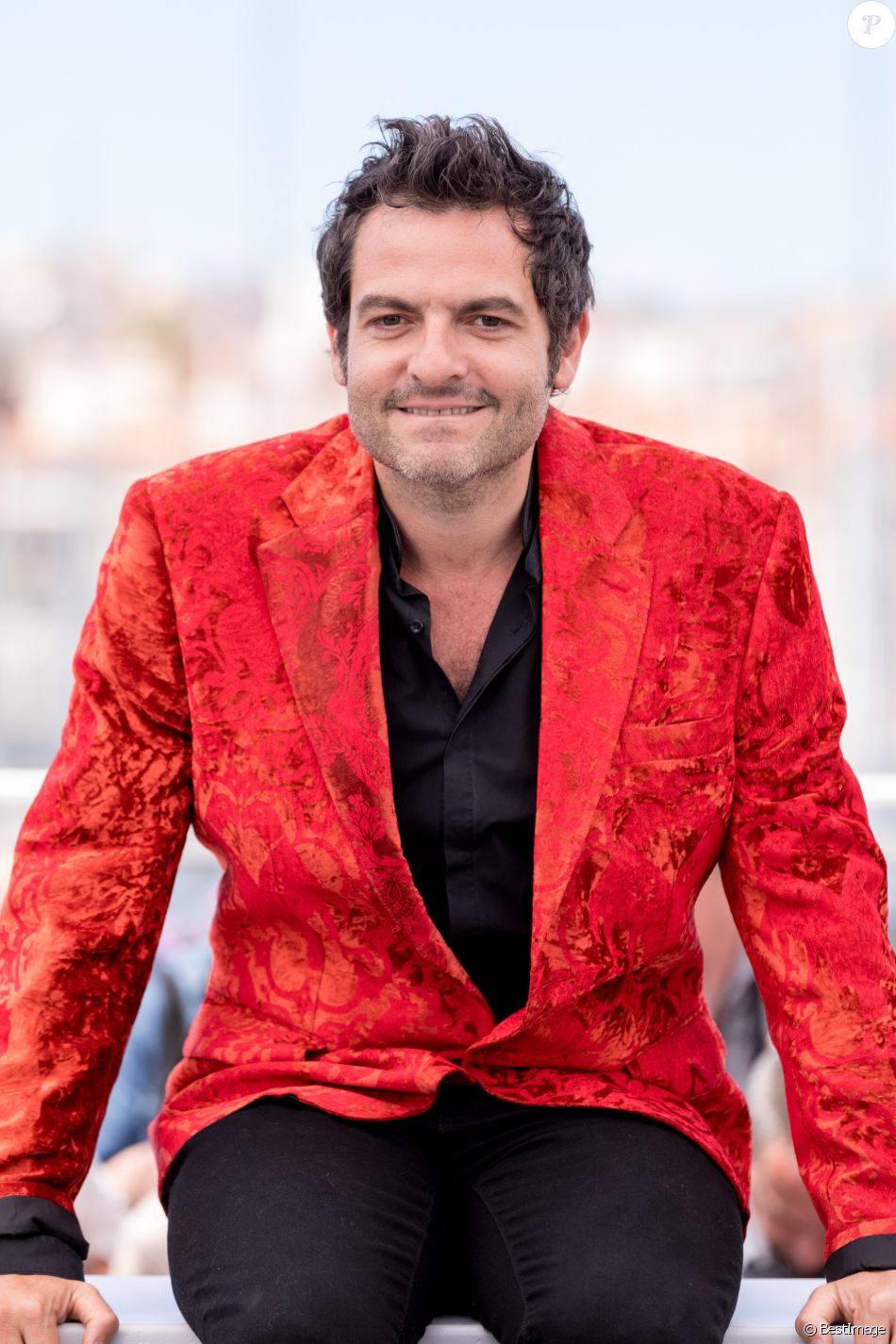 Matthieu Chedid (Le chanteur M) lors du photocall du film Visages ...