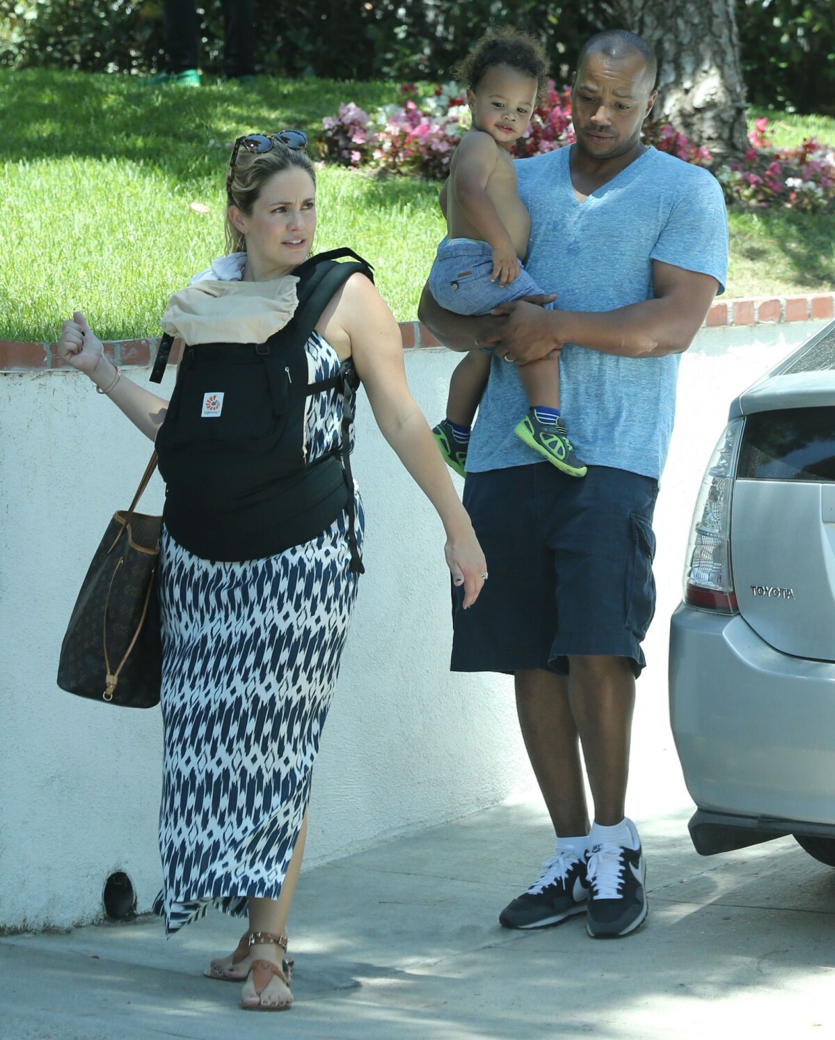 Photo : Exclusif - Donald Faison, sa femme CaCee Cobb et leurs enfants ...