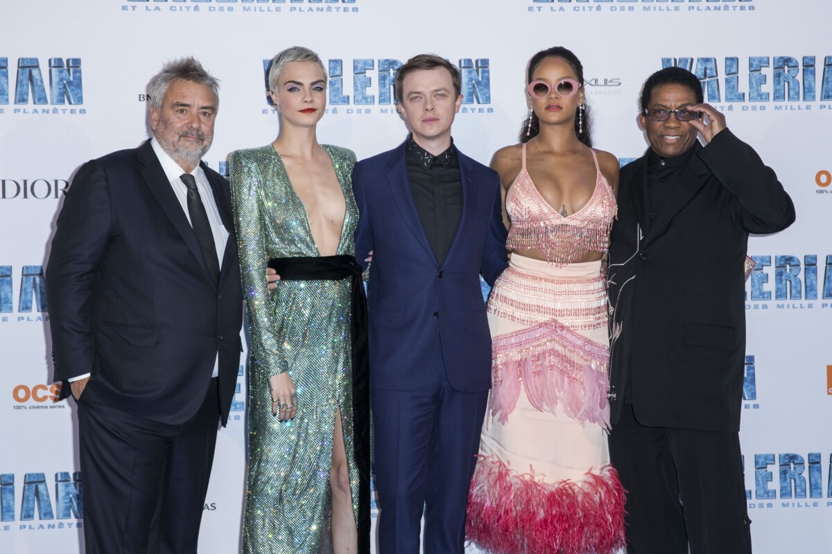 Photo : Luc Besson, Cara Delevingne, Dane DeHaan et Rihanna, Herbie ...