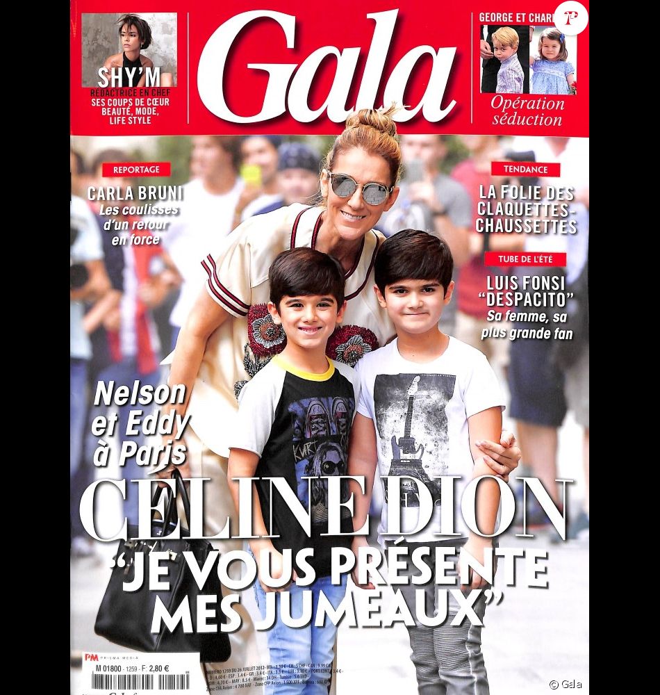 Couverture du magazine Gala, numéro du 26 juillet 2017. - Purepeople