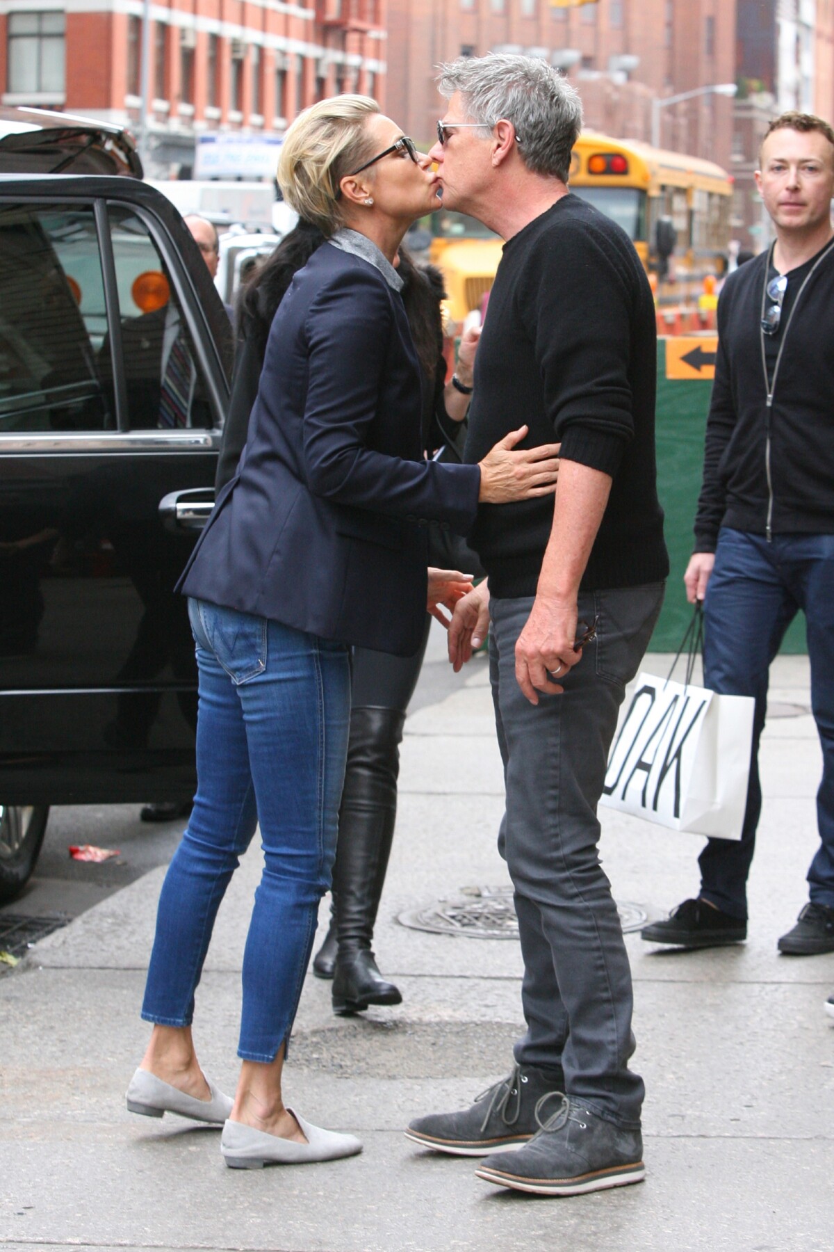 Photo : Yolanda et David Foster à New York. Octobre 2015. - Purepeople