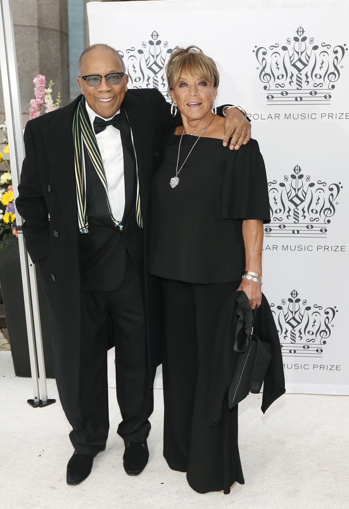 Photo : Quincy Jones et Lill-Babs à la remise de prix "Polar Music ...