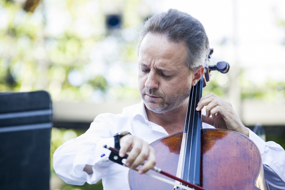 Photo : Exclusif - Marc Coppey - Festival de Ramatuelle le 27 juillet ...