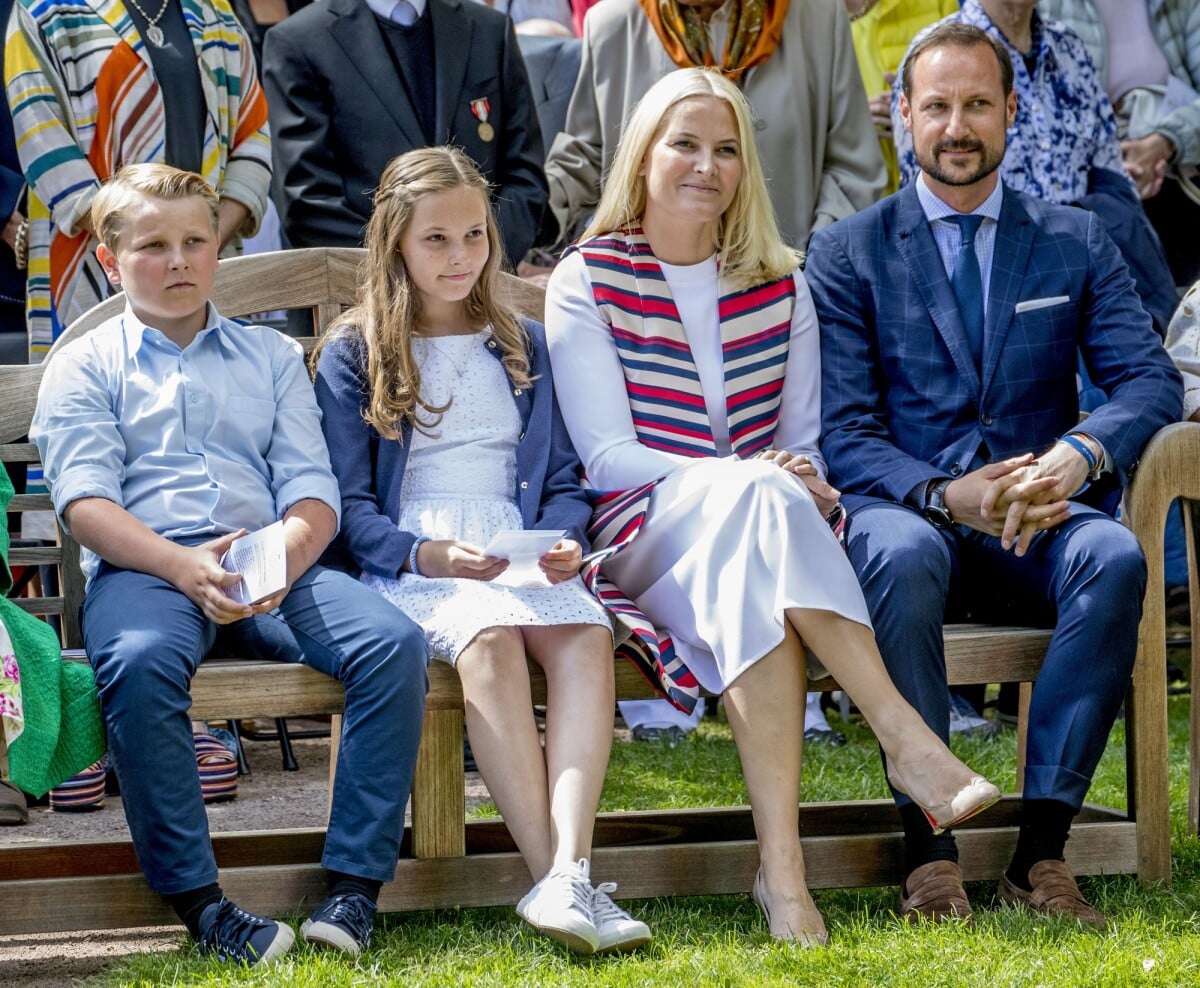 Photo : Le prince Sverre Magnus, la princesse Ingrid Alexandra, la ...