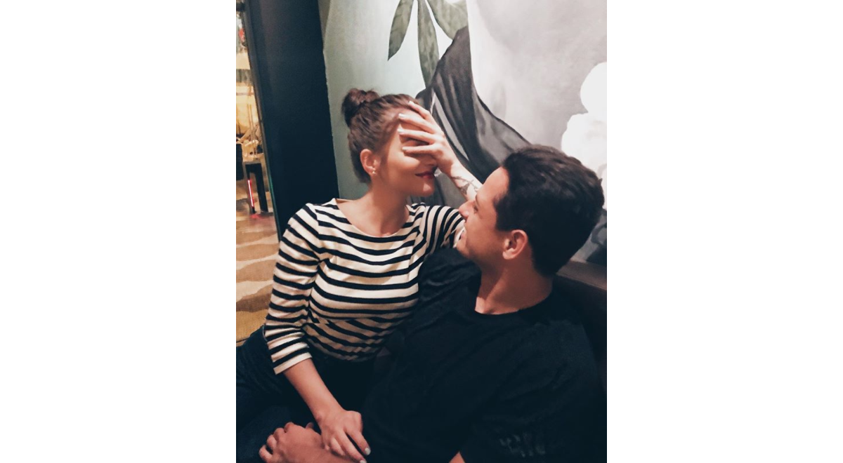 Photo : Javier 'Chicharito' Hernandez et Andrea Duro ont officialisé ...