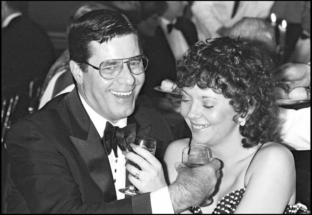 Photo : Jerry Lewis à Paris en 1984 - Purepeople