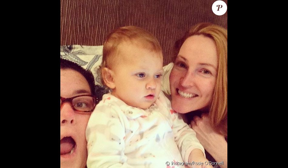 Rosie O'Donnell, Michelle Rounds et leur fille Dakota, le 11 avril 2014 ...