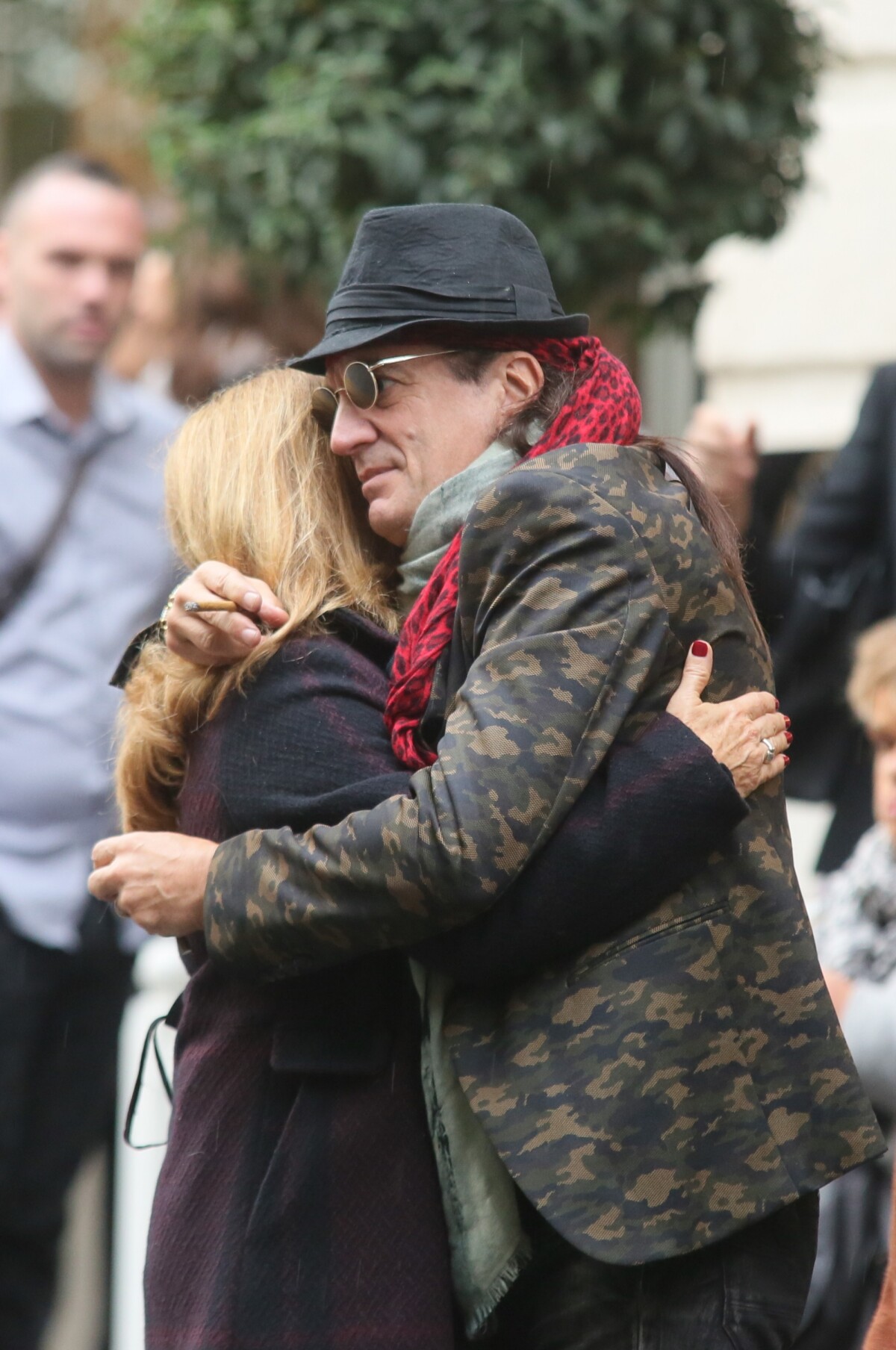 Photo : Francis Lalanne lors de la cérémonie en hommage à Paul Wermus ...