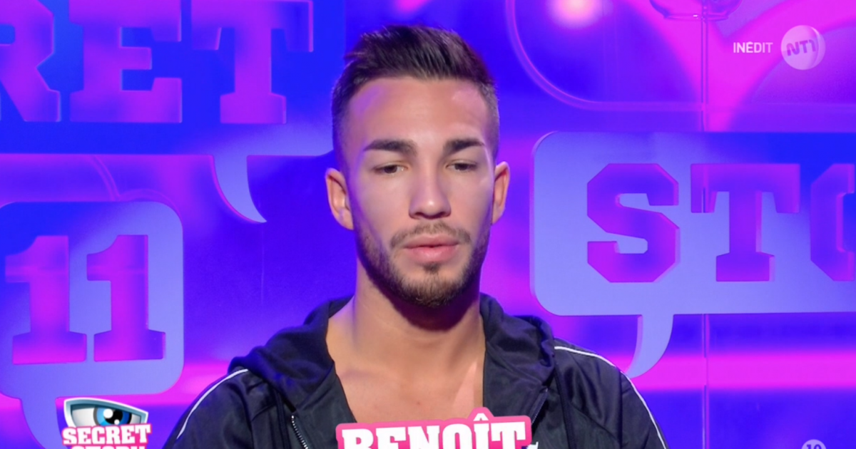 Benoît lors de la quotidienne de Secret Story 11 (NT1), lundi 25 ...