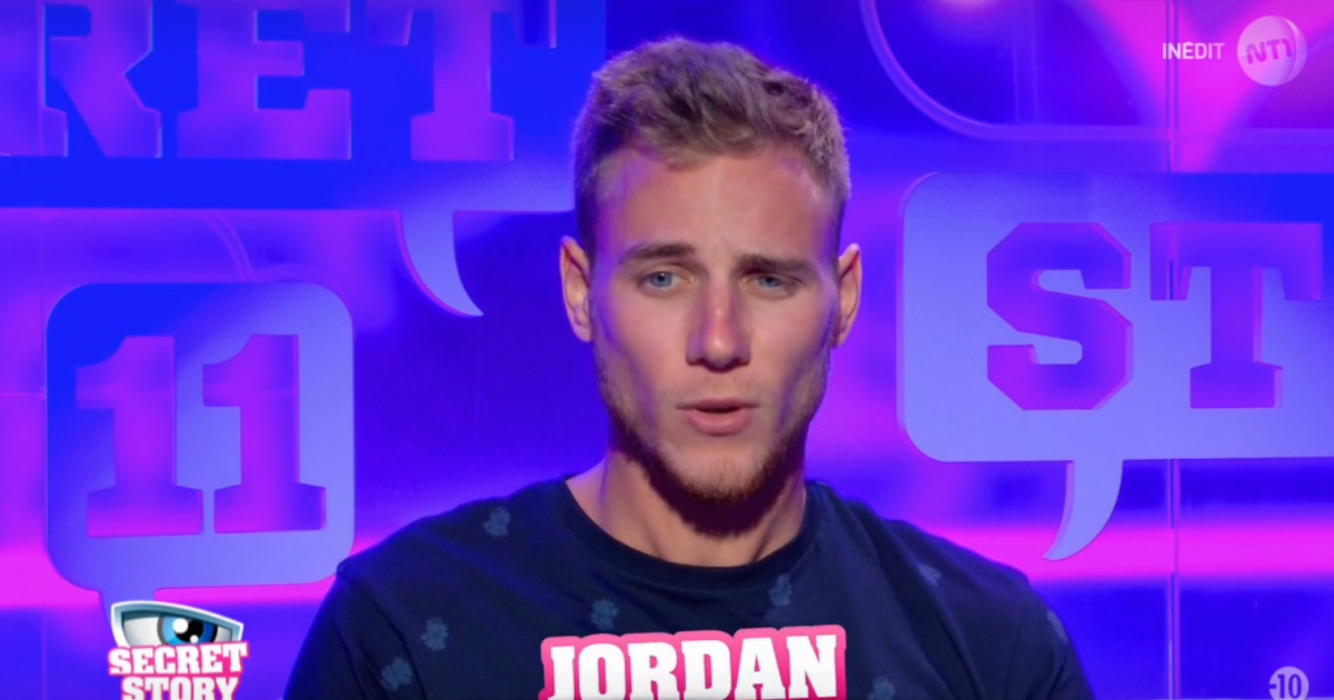 Jordan lors de la quotidienne de Secret Story 11 (NT1), lundi 25 ...