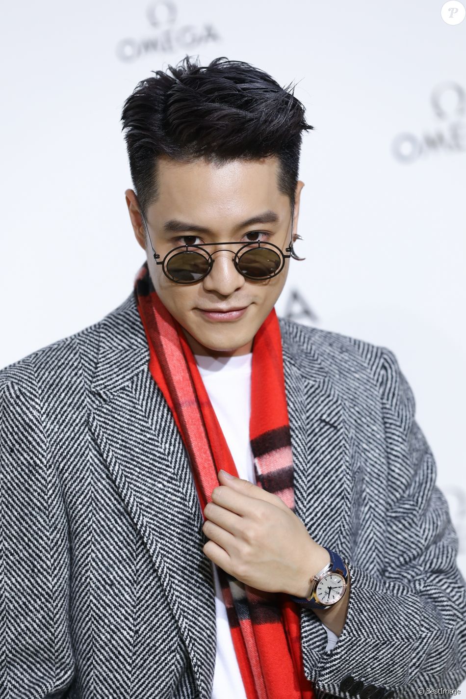 Nick Chou - Photocall de la soirée Her Time Omega à l'hôtel de Sully à ...
