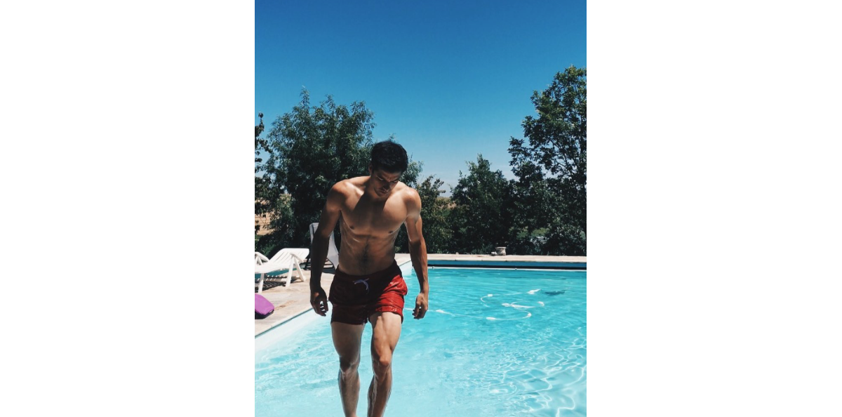 Photo : Benjamin Macé en juillet 2016. - Purepeople