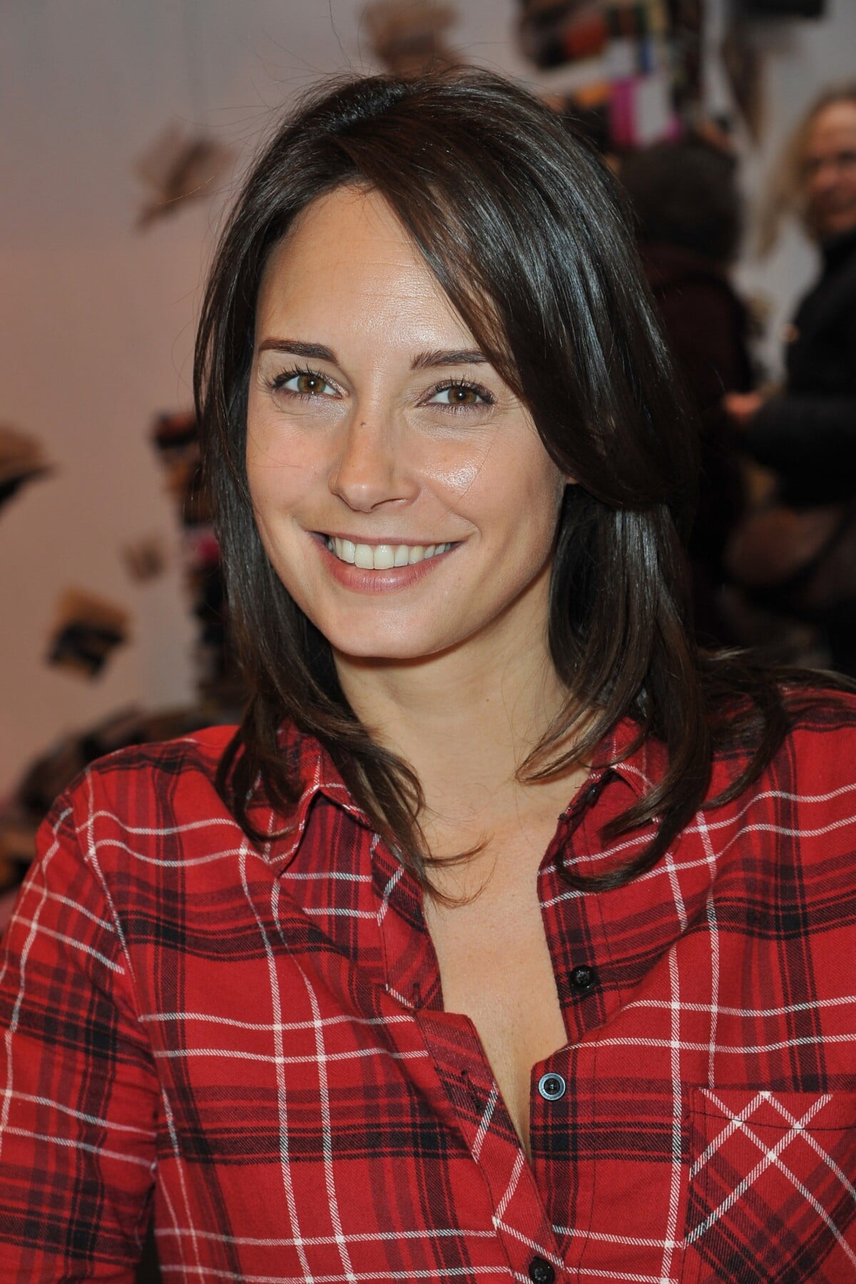Photo : Julia Vignali - Salon du Livre à Paris le 21 mars 2015 - Purepeople