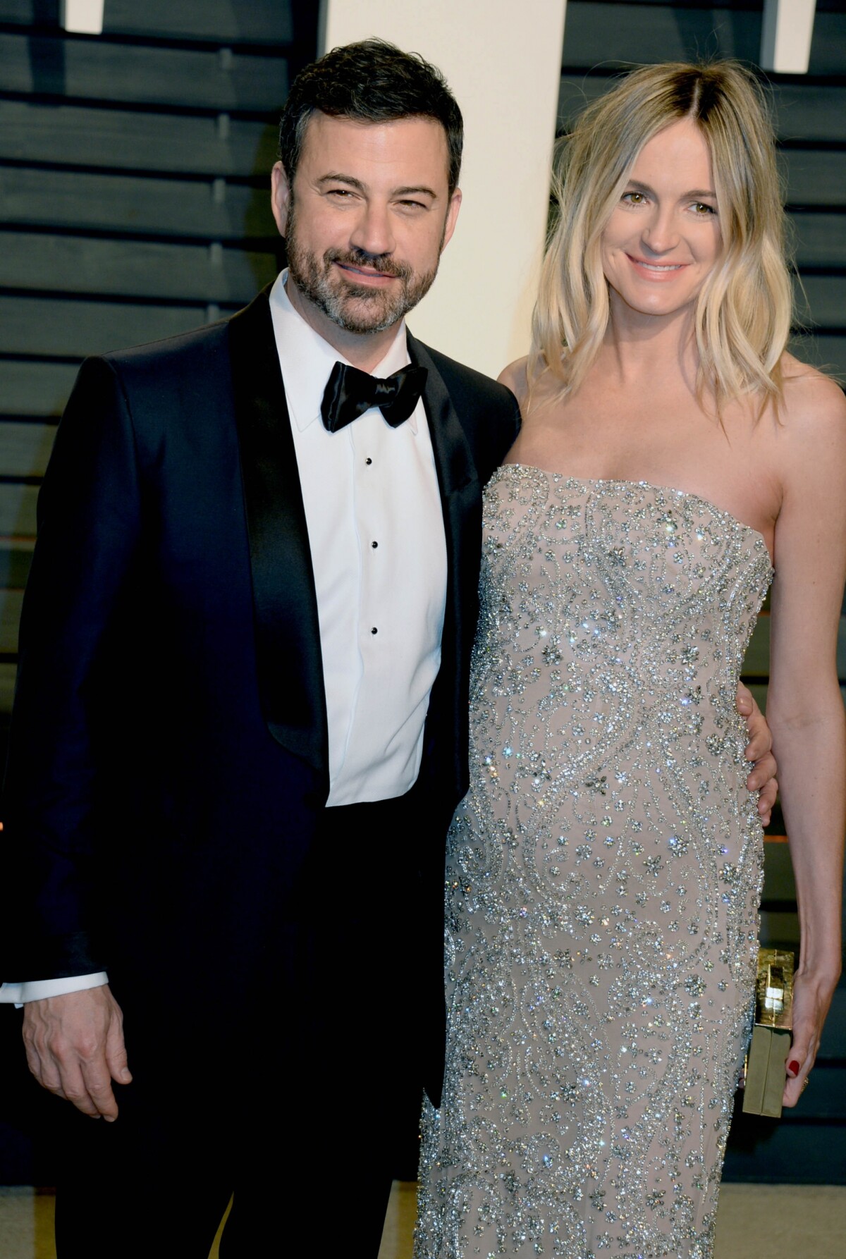 Photo : Jimmy Kimmel et sa femme Molly McNearney à la soirée Vanity ...