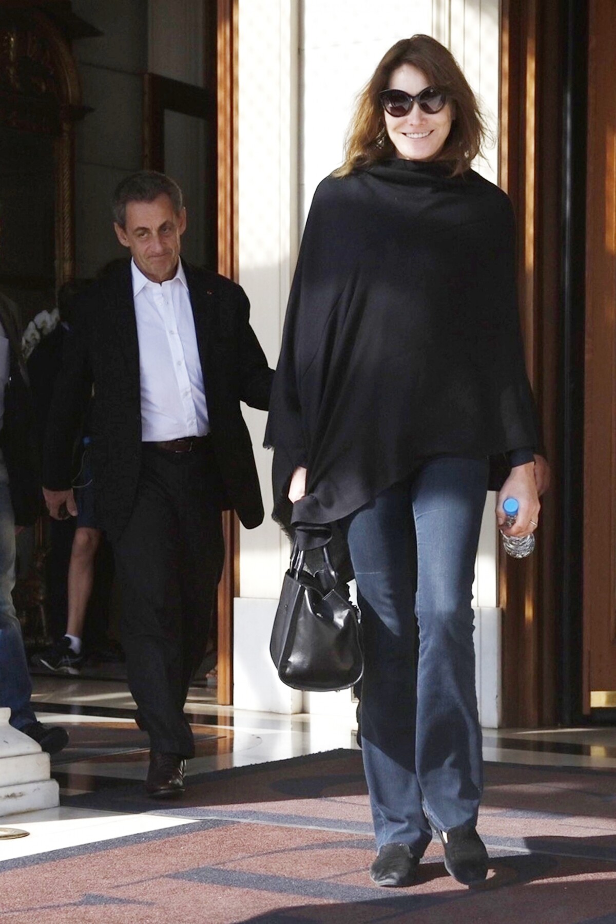 Photo : Nicolas Sarkozy, sa femme Carla Bruni et leur fille Giulia ...