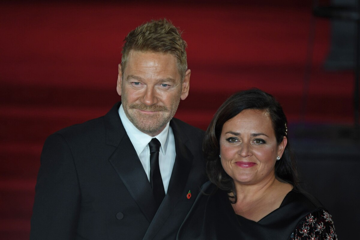 Photo : Kenneth Branagh et sa femme Lindsay Brunnock à la première de ...