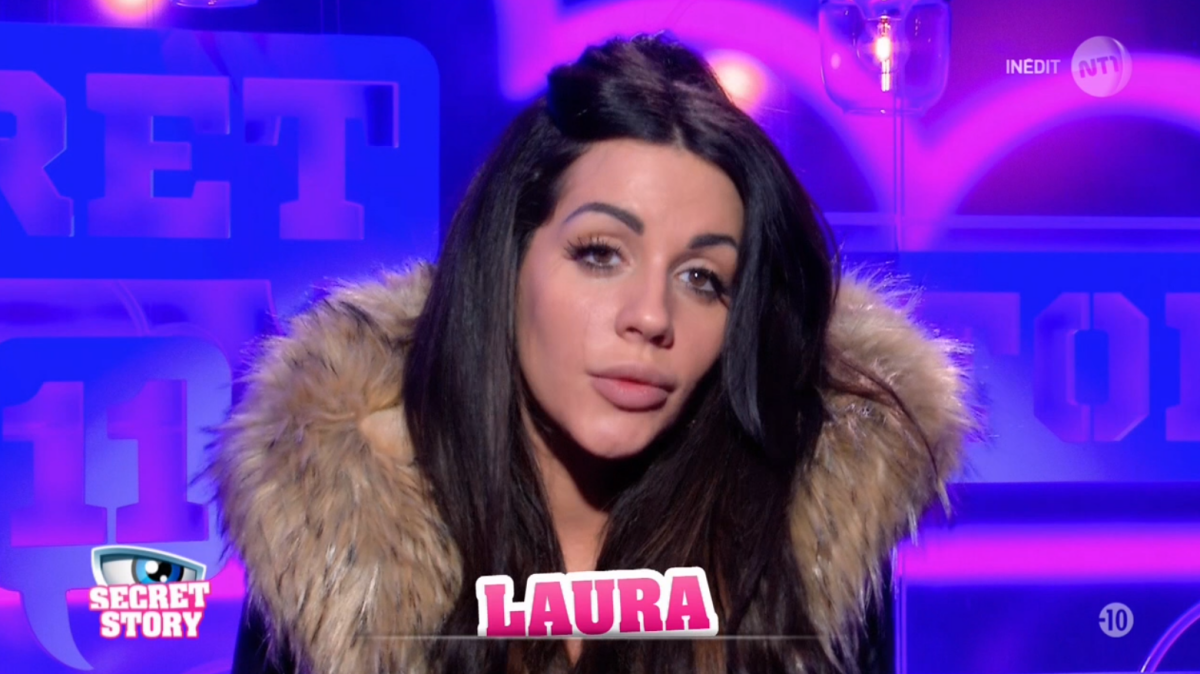 Photo : Laura lors de la quotidienne de "Secret Story 11" (NT1 ...