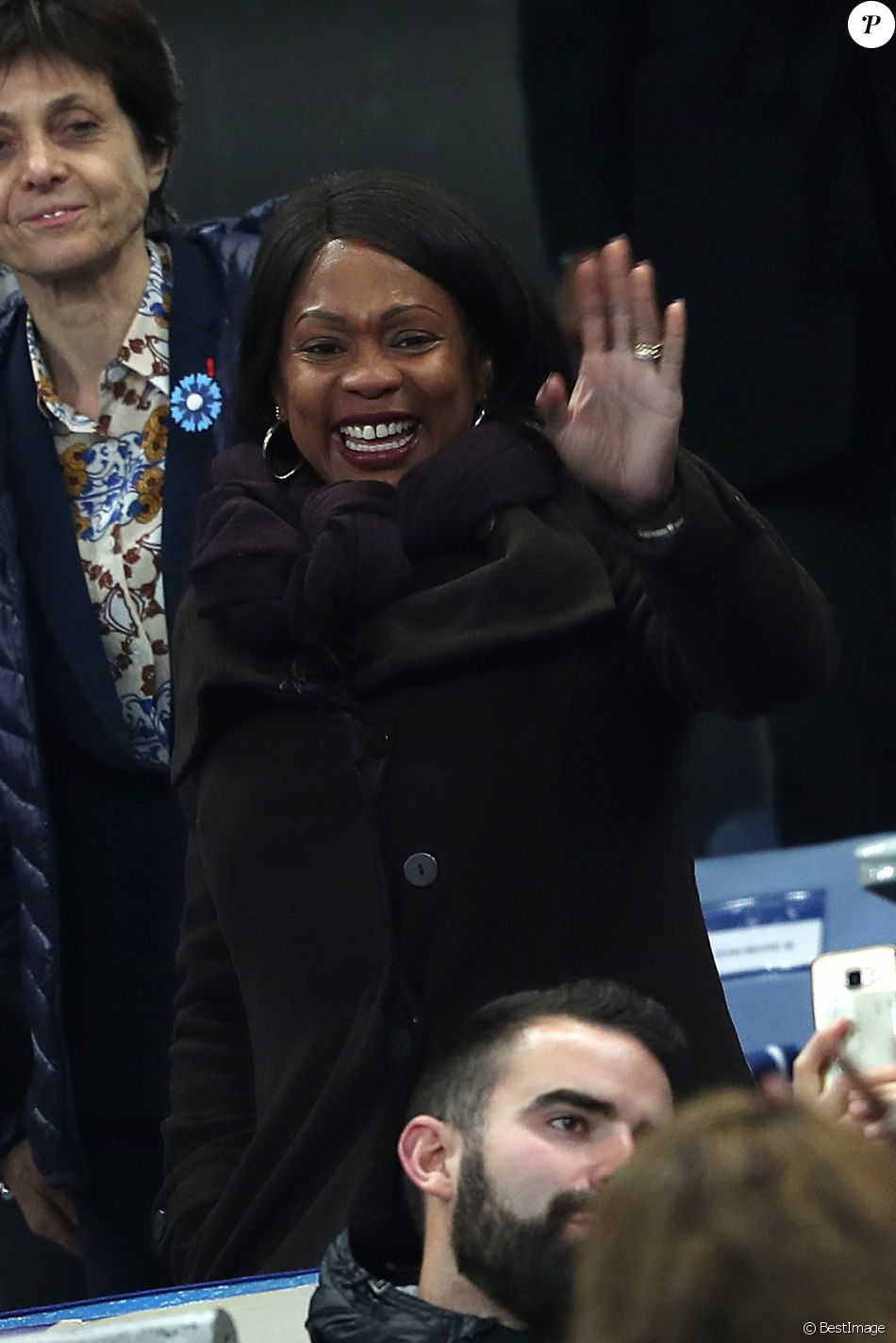 Laura Flessel-Colovic, ministre des Sports, au Stade de France le 10 ...