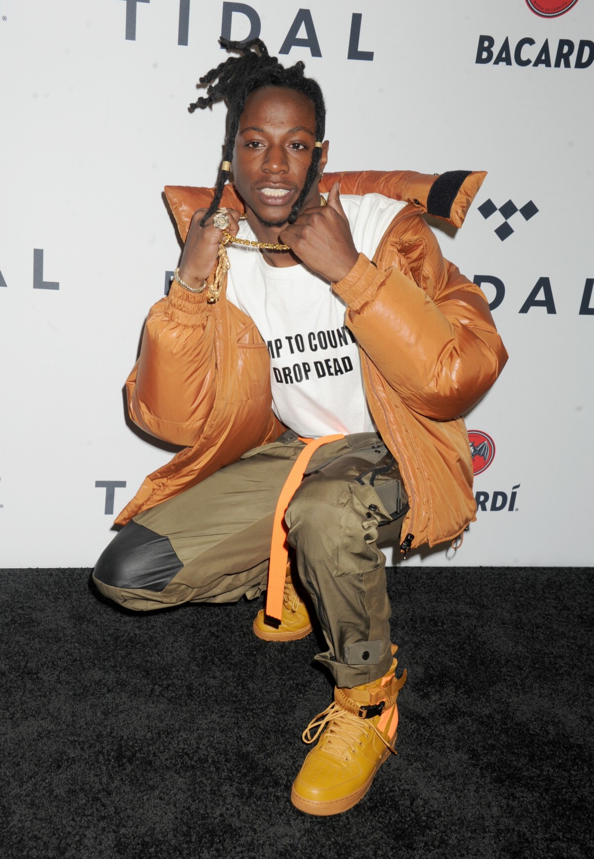 Photo : Joey Bada$$ au concert TIDAL X: Brooklyn au Barclays Center ...