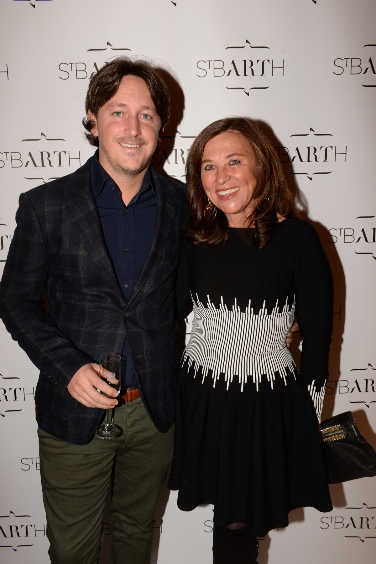 Photo : Exclusif - Jocelyne Sibuet et son fils Nicolas - Dîner de Gala ...