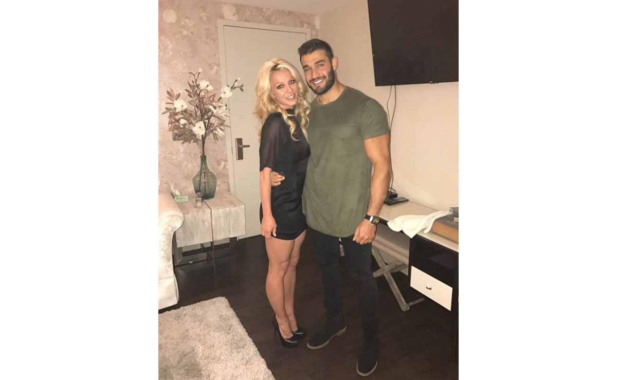 Photo : Britney Spears et son petit ami Sam Asghari sur une photo ...