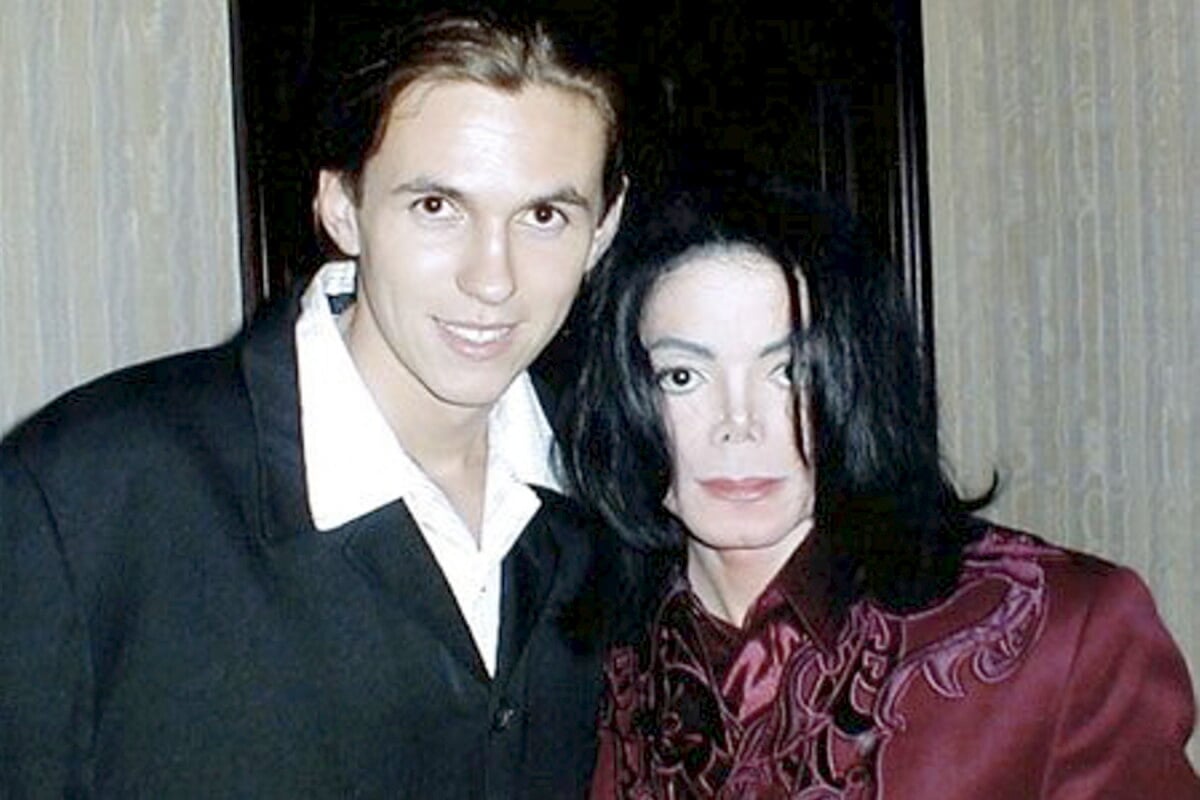 Photo : Matt Fiddes et Michael Jackson sur une photo non datée. L ...