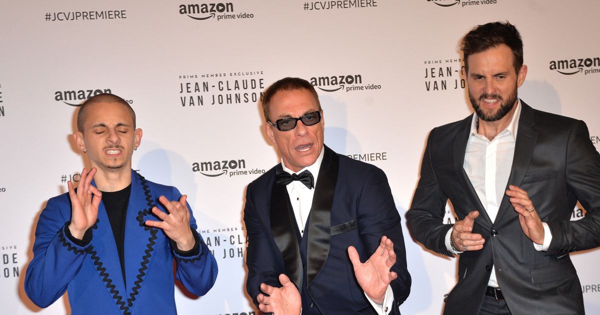 Moises Arias, Jean-Claude Van Damme et Tim Peper - Présentation de la ...