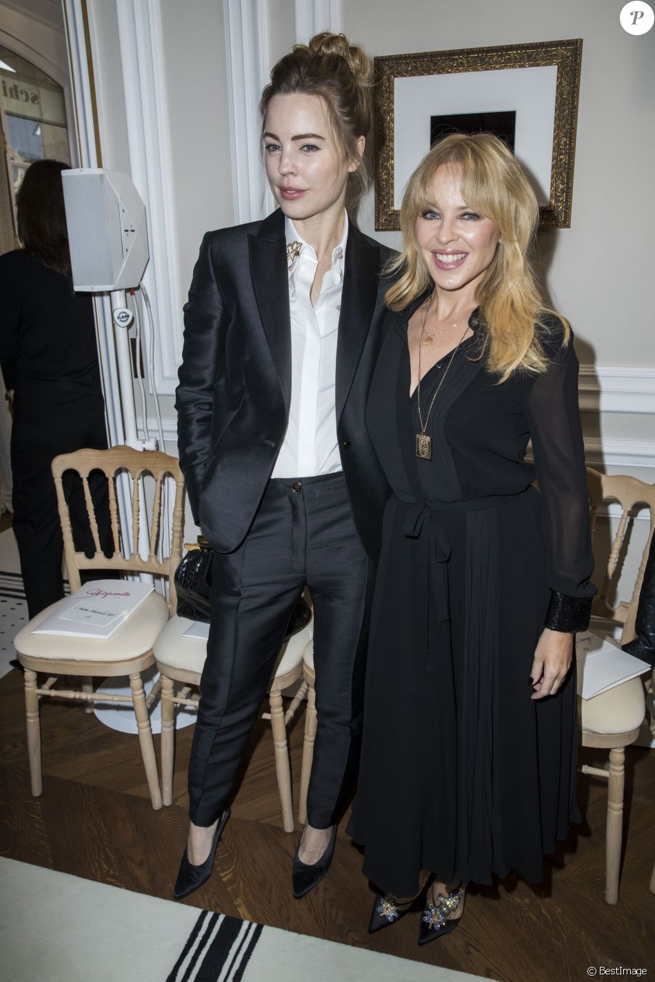 Melissa George et Kylie Minogue - Défilé de mode Maison Schiaparelli ...