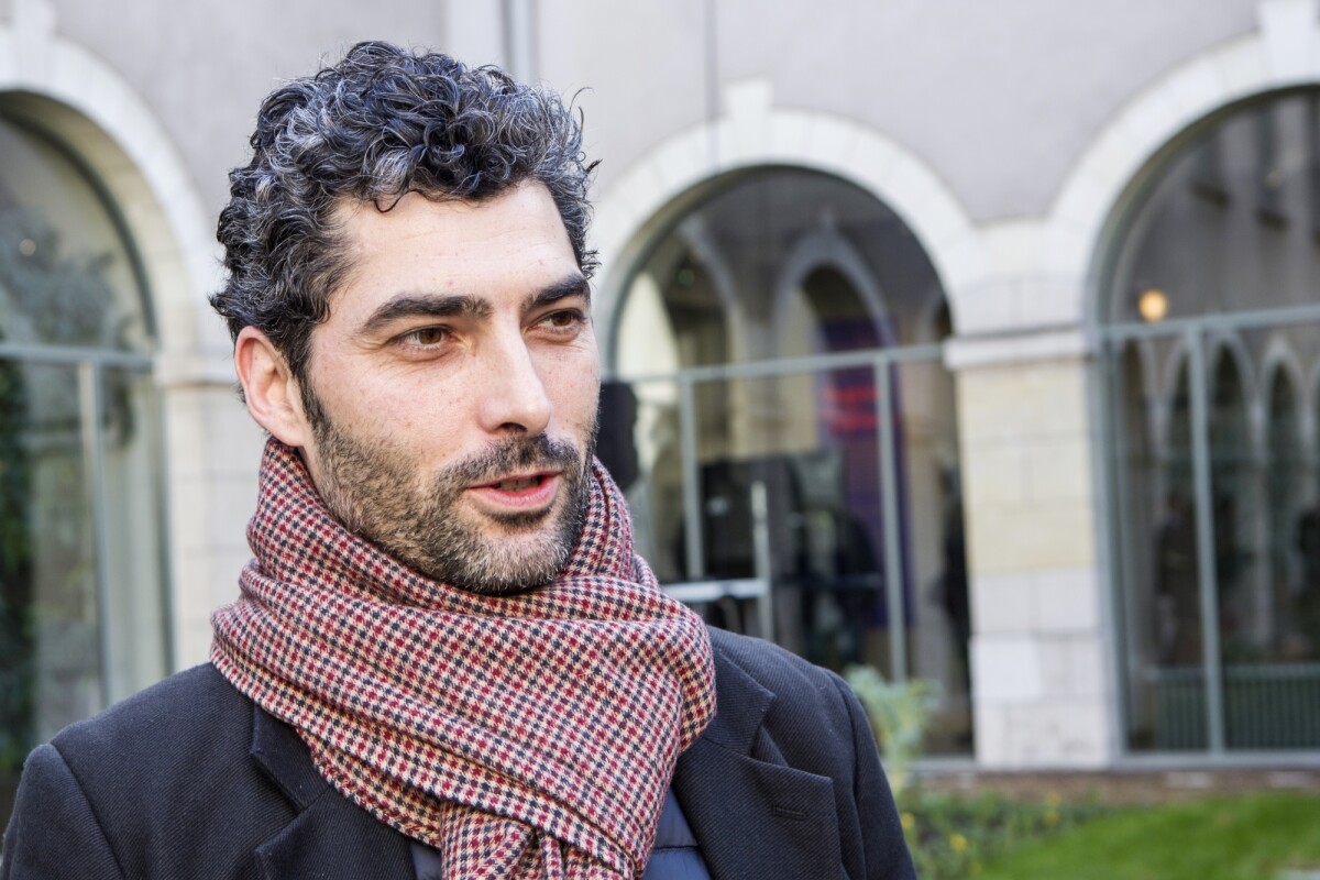 Photo : Pierre-Emmanuel, le beau-fils de Michel Delpech - Inauguration ...