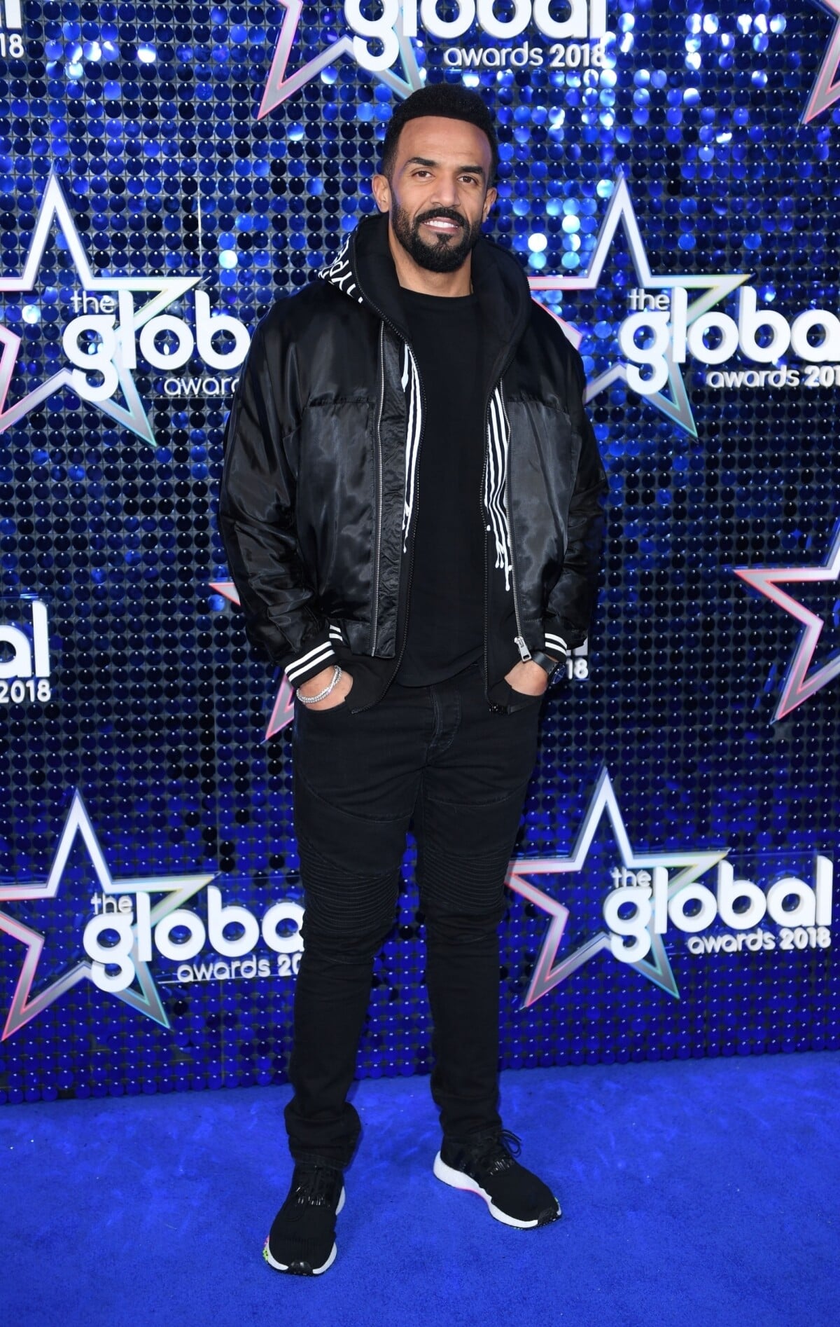 Photo : Craig David au photocall des "Global Awards 2018" à Londres, le ...