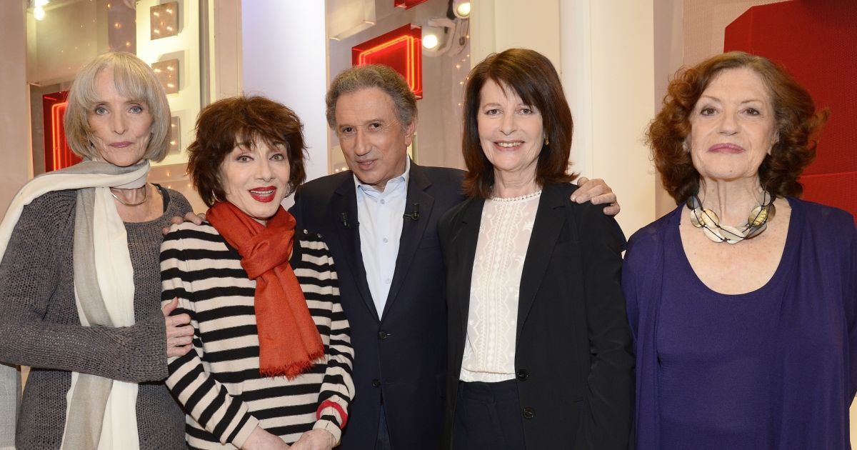 Edith Scob, Judith Magre, Michel Drucker, Claire Nadeau et Geneviève ...