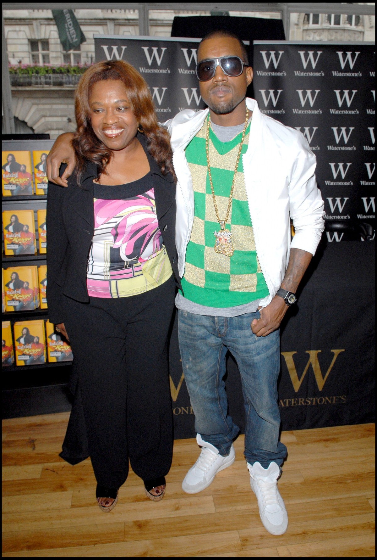 Photo : Donda et Kanye West. Juin 2007. - Purepeople