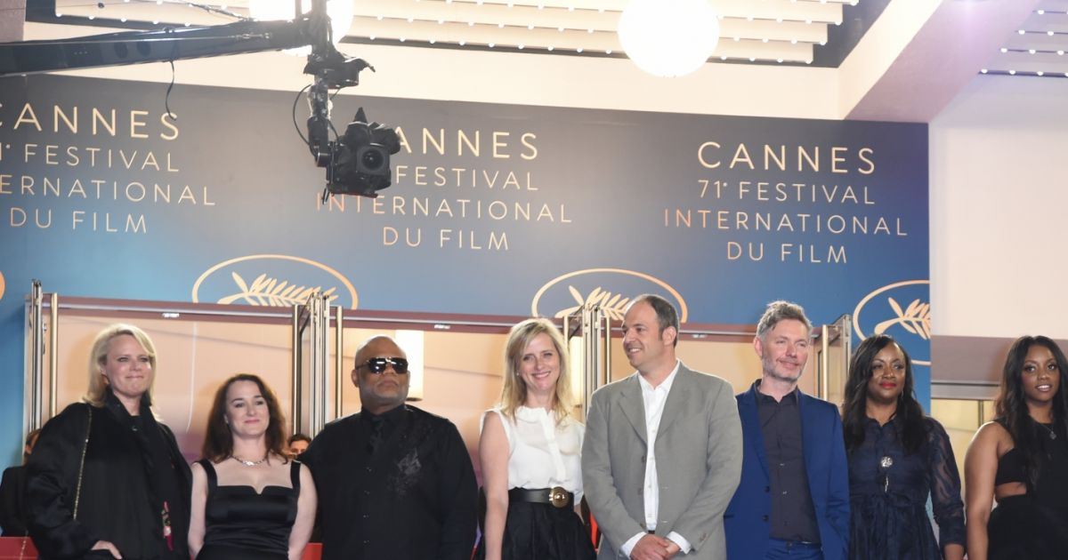 Lisa Erspamer, Vanessa Tovell, Ulysses Carter, guest, Simon Chinn ...