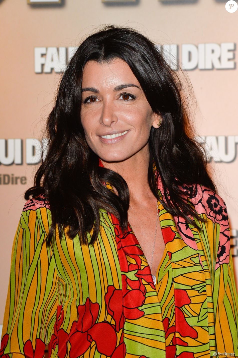 Jenifer Bartoli lors de l'avant-première du film Faut pas lui dire à l ...