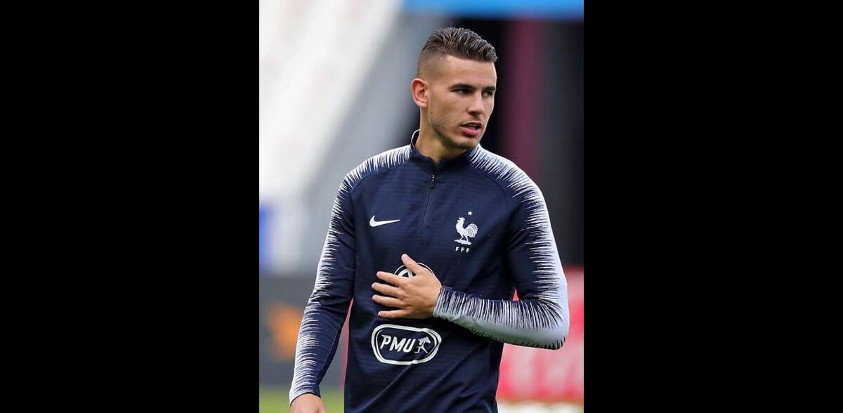 Photo : Lucas Hernandez sous les couleurs de l'équipe de France de ...