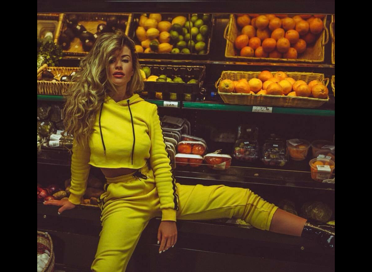 Photo : Chloe Ayling. Février 2018. - Purepeople