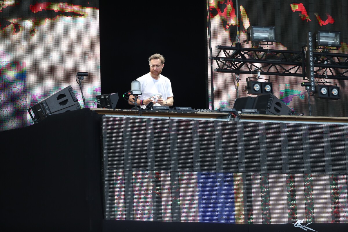 Photo : David Guetta pour le final du Grand Prix de France - Grand Prix ...