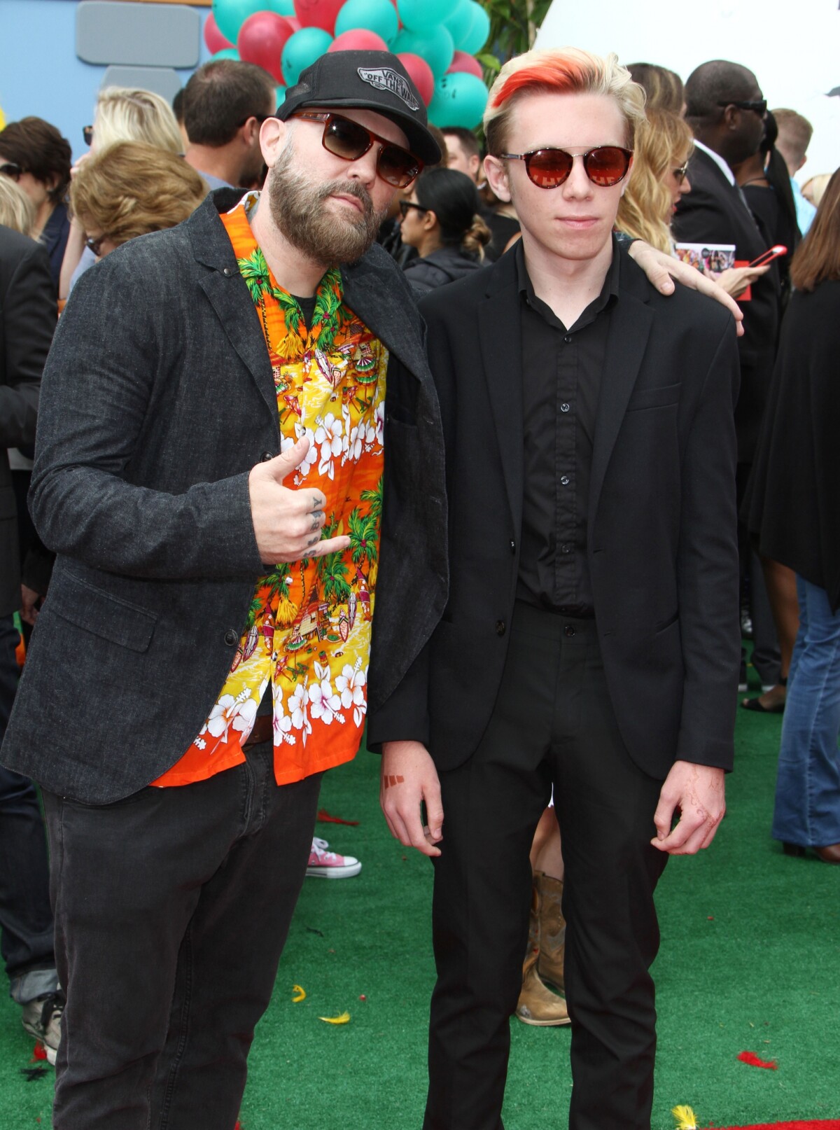 Photo : Fred Durst de Limp Bizkit à la première du film Angry Birds à ...