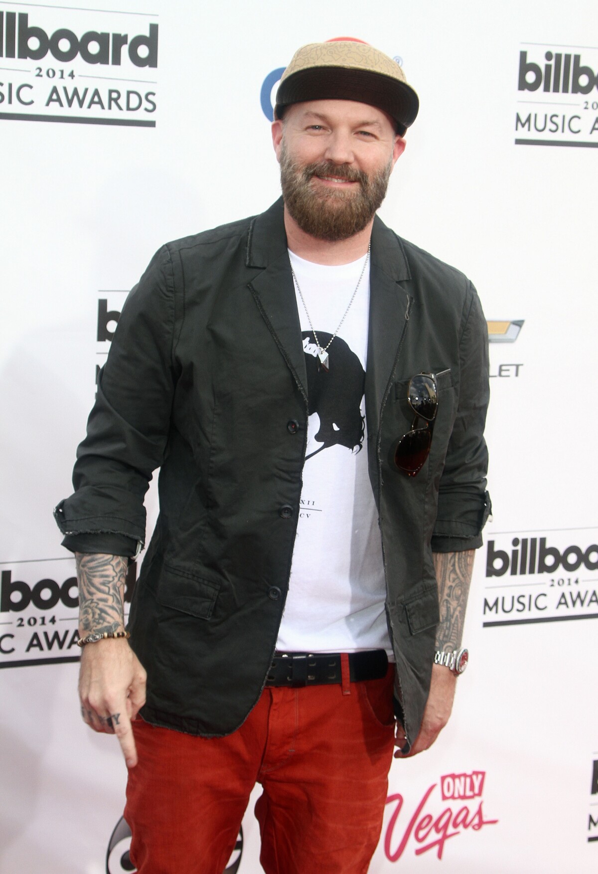 Photo : Fred Durst de Limp Bizkit au photocall des Billboard Music ...