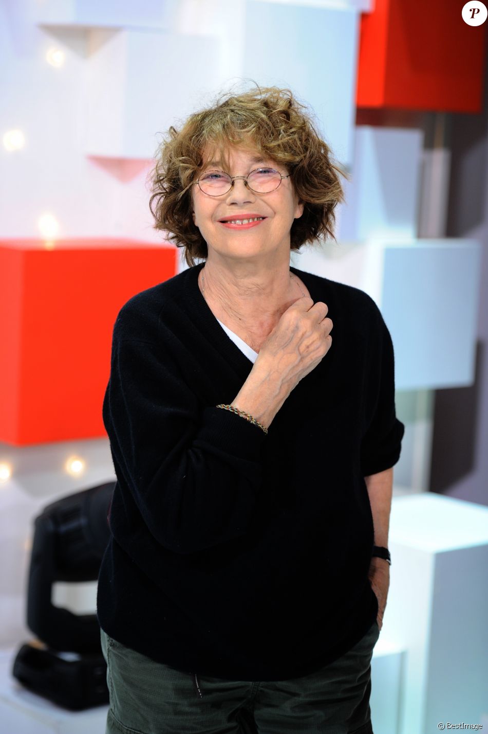 Exclusif - Jane Birkin - Enregistrement de l'émission vivement dimanche ...