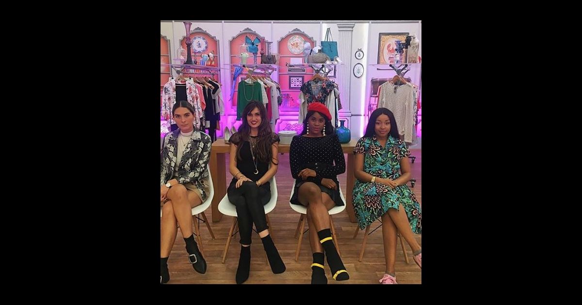 Chaiyna sur le tournage des Reines du shopping - Instagram, 11 octobre ...