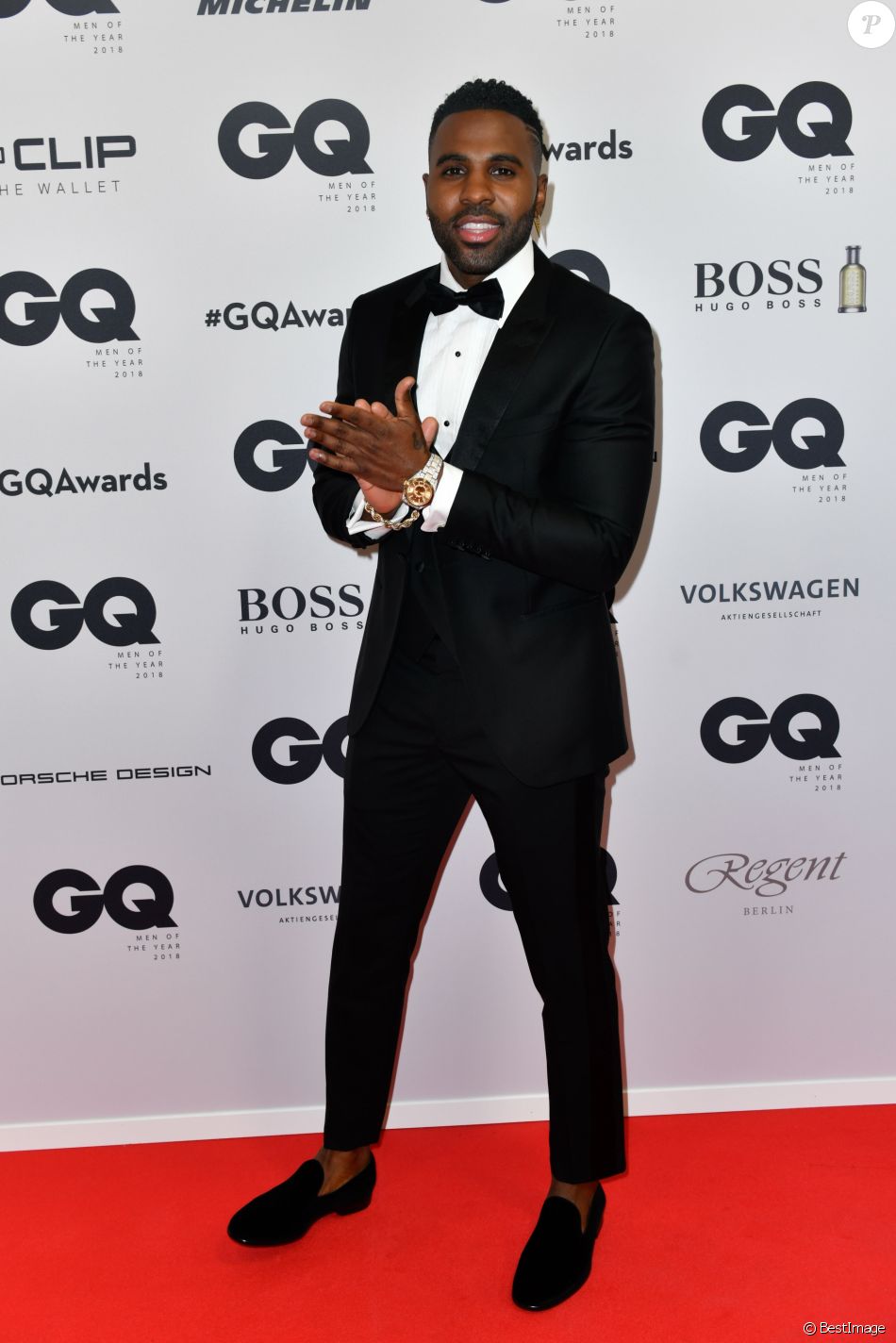 Jason Derulo au photocall de la soirée des GQ Men Awards 2018 à Berlin ...