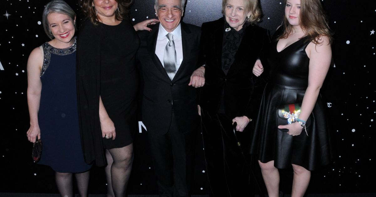Martin Scorsese en famille lors de la soirée Museum of Modern Art Film ...
